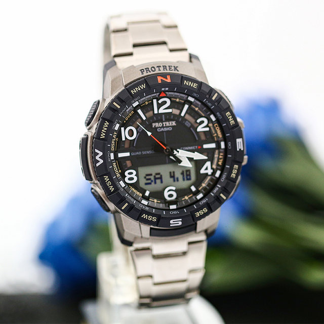Casio ProtrekPRT-B50T-7/B50-2/1/4/YT/B70 mountaineering Bluetooth men's wrist watch