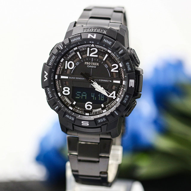 Casio PROTREKPRT-B50YT-1/T-7/2/1/4/B70-5 mountaineering Bluetooth men's wrist watch