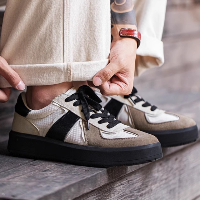 MRA Panda Dexun Shoes Men's Summer Breath Shoe Couples Thick Equal ...