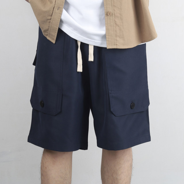 Dkstore New Flap Pocket Pants Workwear Five-Point Shorts Anti-Wrinkle ...