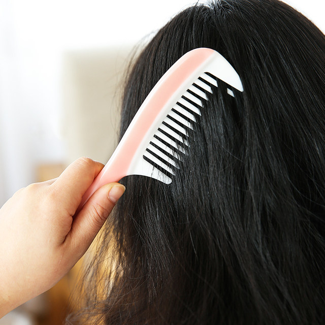 Comb for women with long hair, anti-static, curly hair, cute, girly ...