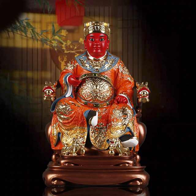 Guo Shengwang statue of the King of Guangze, the King of the Security ...