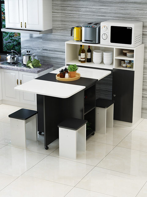 Modern Simple Folding Table Household Small Hermore Border Cabinet ...