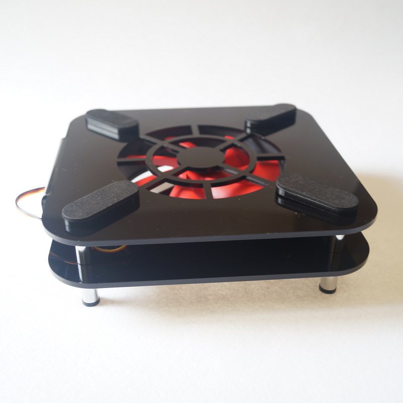 Mac Mini Radiator DIY Cooling Base - 12cm Silent Fan