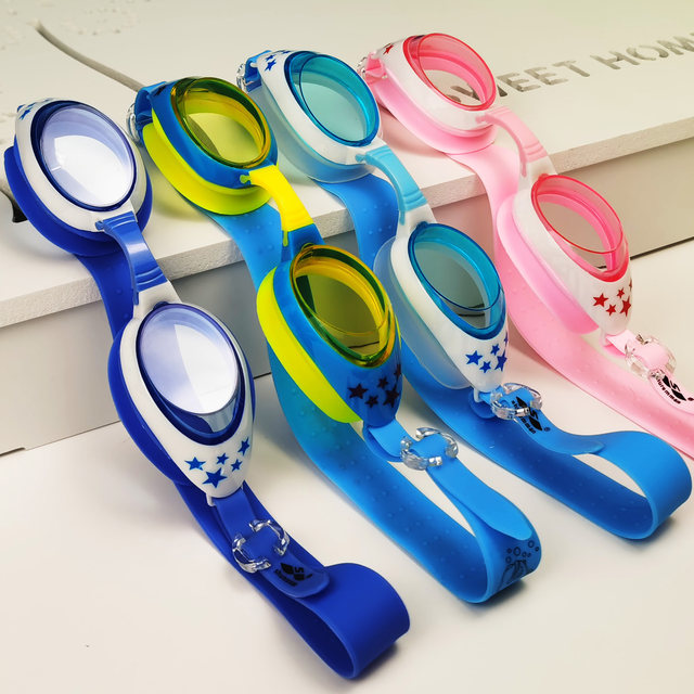 Recreational swimming goggles for children 3-12 years old, middle-aged ...