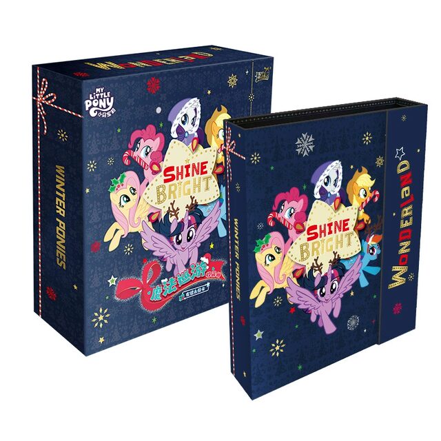 Genuine card game My Little Pony card book Magic Parade Collection Card ...
