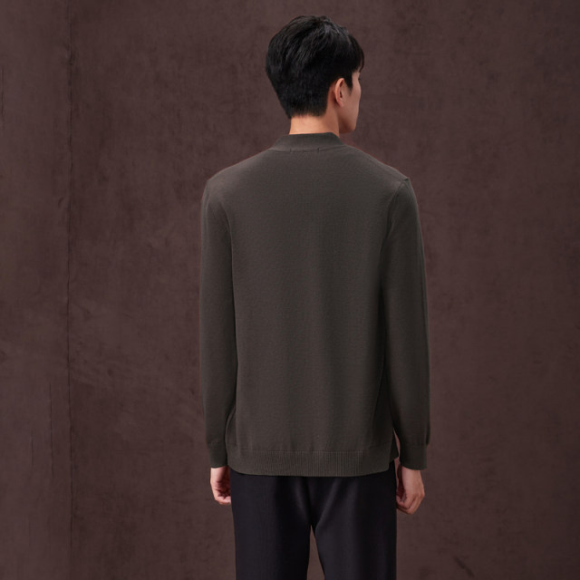 HLA/Heilan House light business V-neck sweater 24 autumn and winter new ...