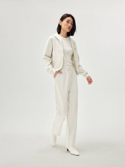 HLA/Hailan Home Loose Cardigan Hooded Sweater Autumn and Winter New ...