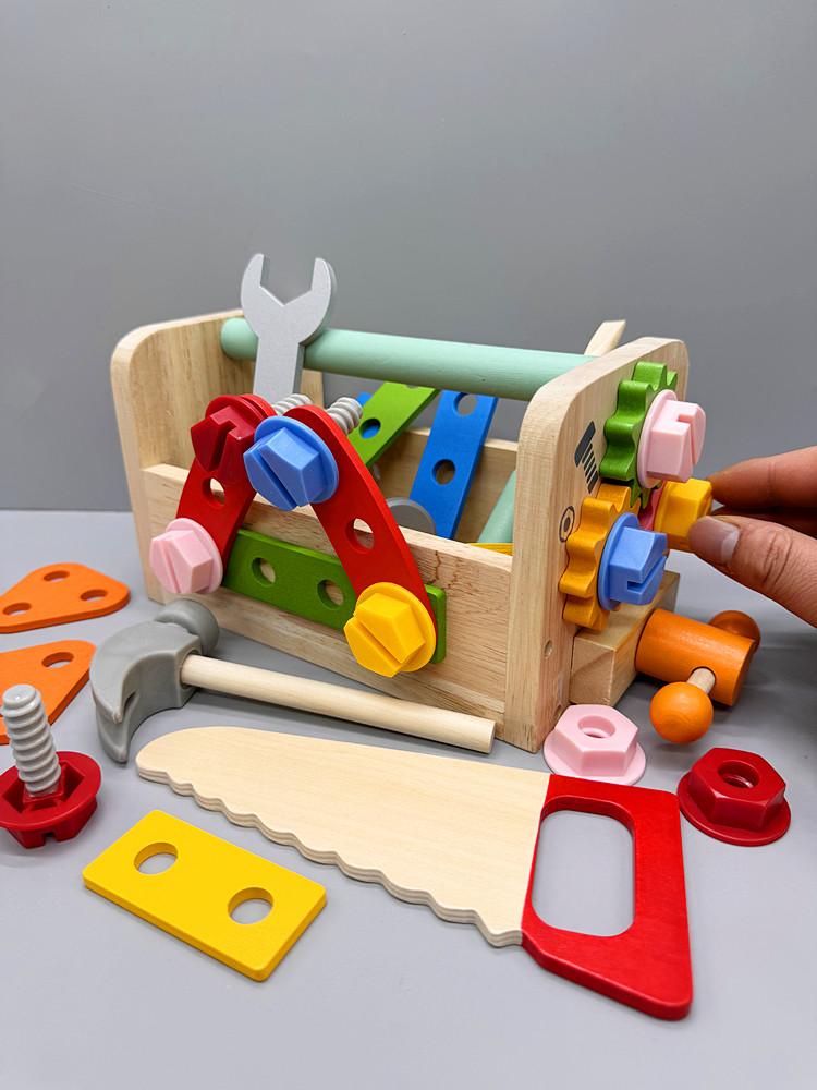 Children's Simulation Repair Tool Box Little Carpenter Disassembly and ...