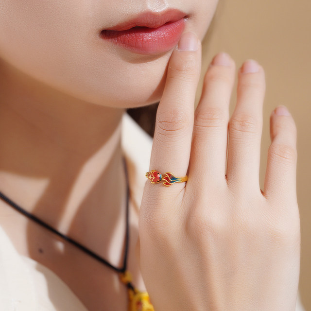 Old Temple Golden Foot Gold 999 Ancient Fa Cai Cai Cai Blessing has the ...