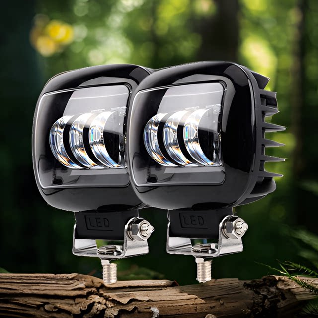 Electric tram light LED bright light paving light Electric three ...