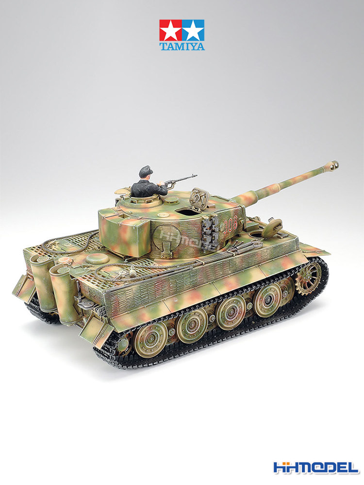 Пластмасов модел на тежък танк Tiger I 1/35 от Tamiya