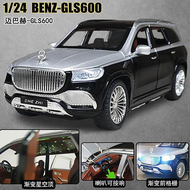 Starry Sky Top Maybach GLS Class 600 Alloy Car Model Simulation Big Ben ...