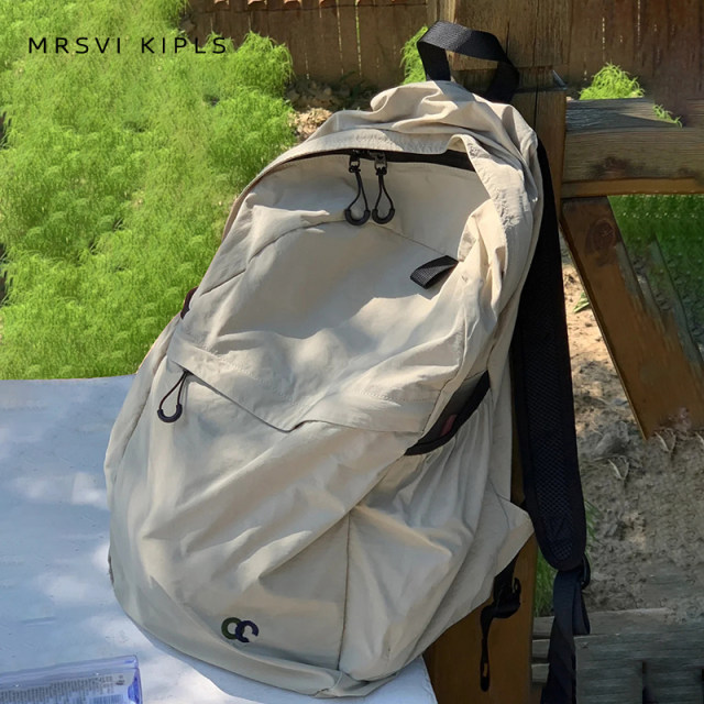 Lightweight outdoor backpack, short-distance travel, large-capacity school bag for men and women ...