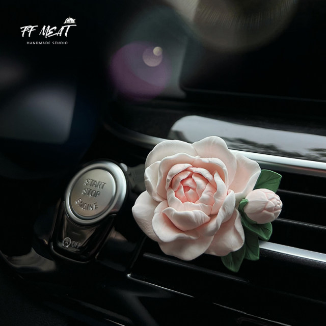 Little fresh goddess pink jasmine car aromatherapy perfume car air ...