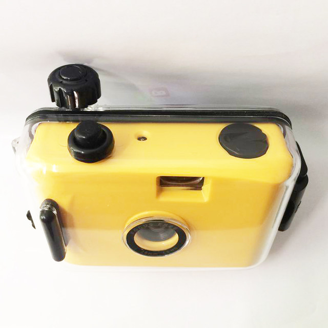 Yellow and black fool camera cute film retro film birthday gift entry ...