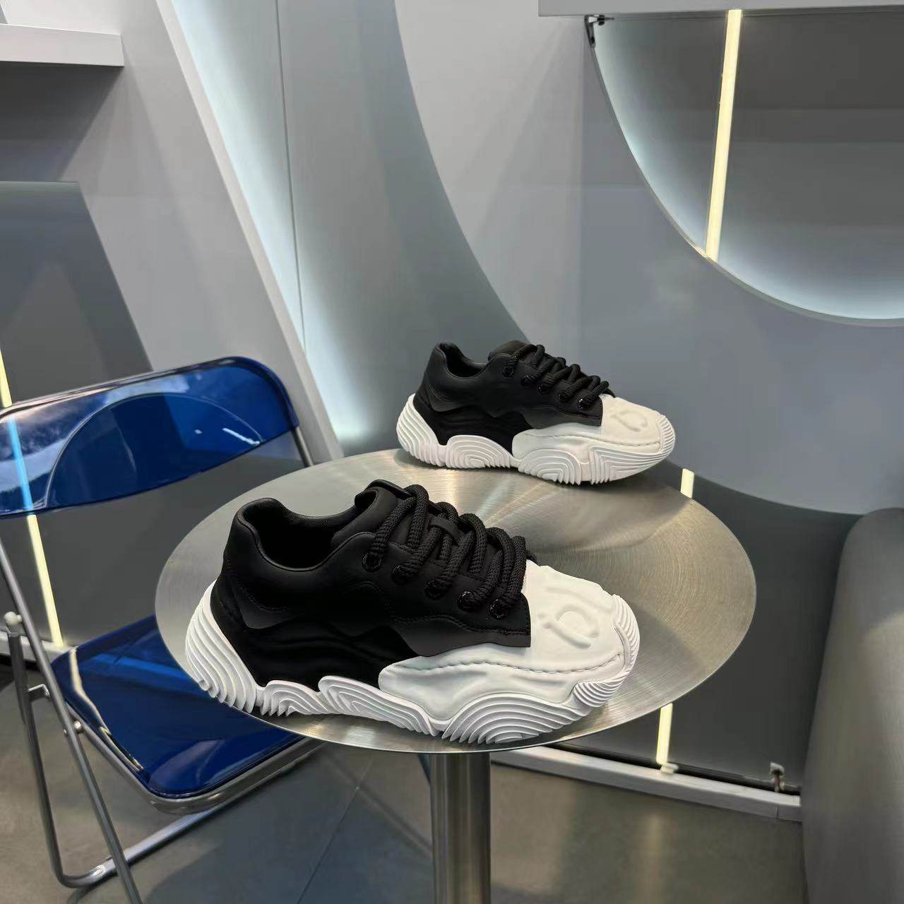 Color -fighting fashion design thick bottom versatile trend color color ...