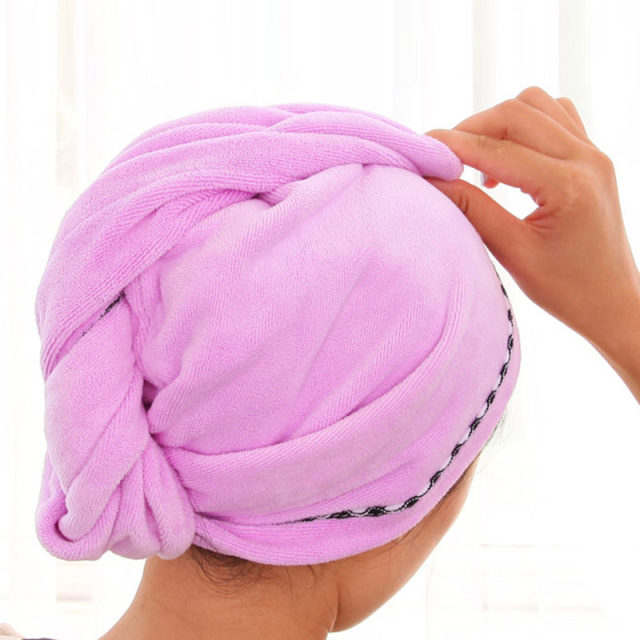Dry hair cap super absorbent and quick-drying dry hair cap for adults ...