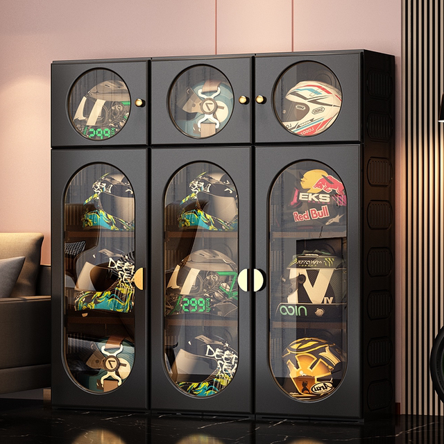 Free installation of helmets to collect cabinets Motorcycle hat ...