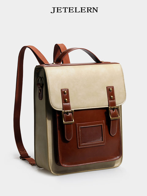 Retro postman Backpack Men and Women's Shoulder Body Bags British ...