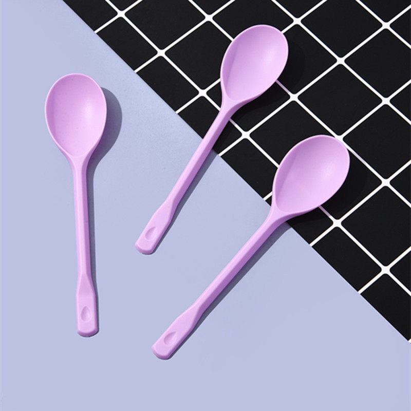 Golden Beetle Disposable Spoons - Chinese Style Plastic Dessert & Soup ...