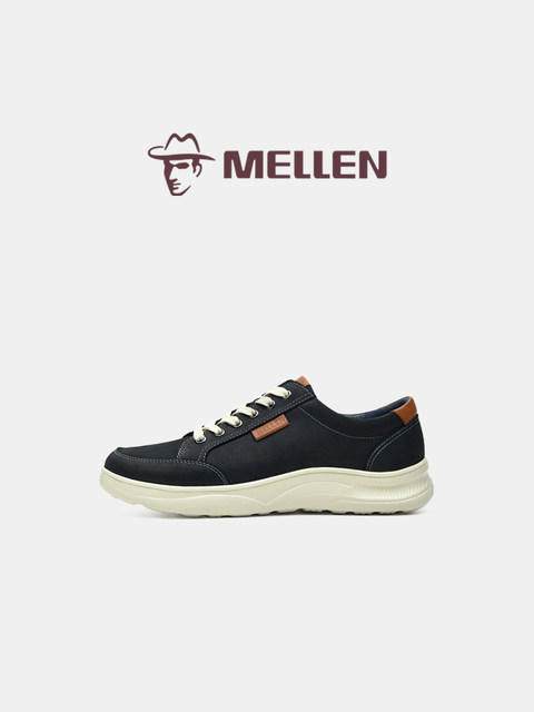 MELLEN Minglang men's shoes new genuine leather fashionable outdoor ...