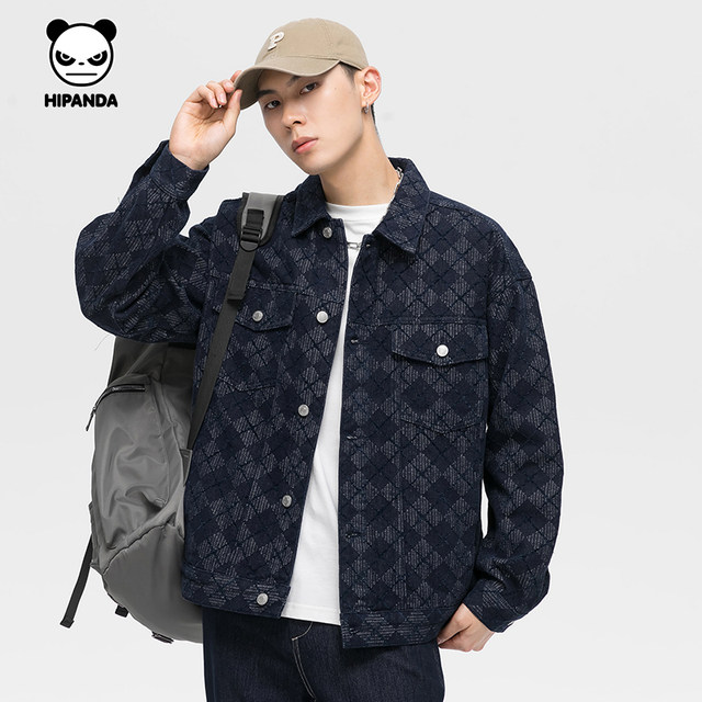 Hipanda Hello Panda High-end Light Luxury Customized Jacquard Denim ...