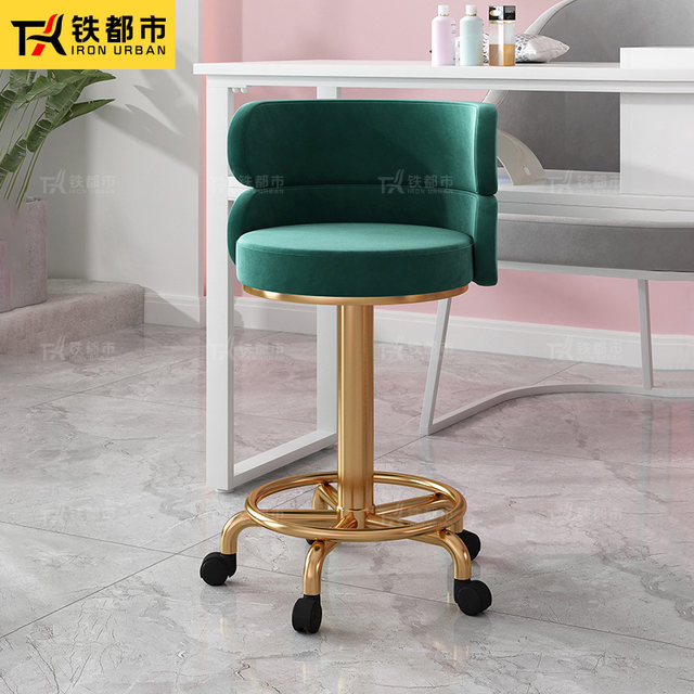 Dressing table, chair, roller skating, girls' bedroom, luxury high-end ...