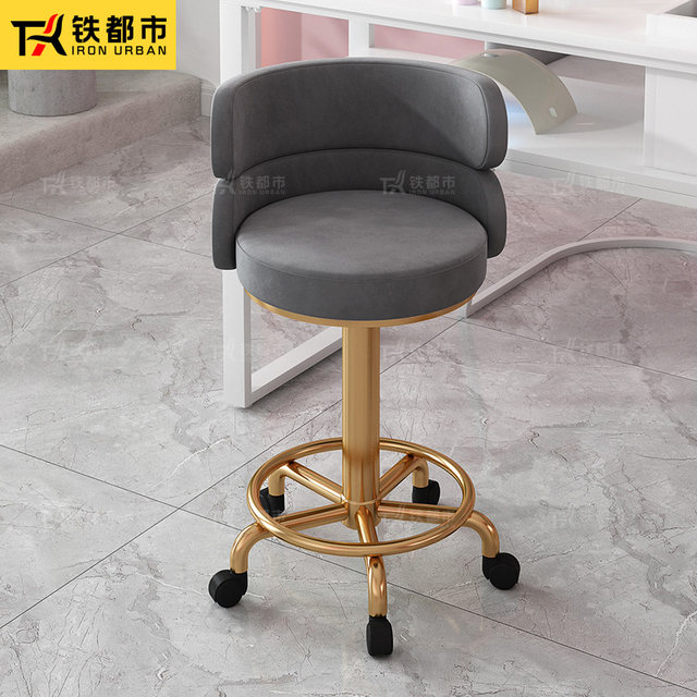 Dressing table, chair, roller skating, girls' bedroom, luxury high-end ...