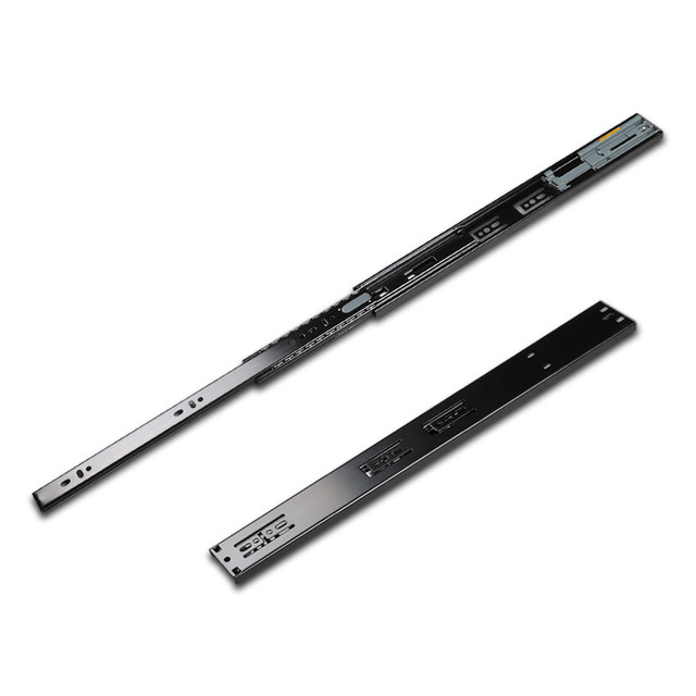 Damping Silent Three-Section Rail Self-Priming Buffer Slide Cabinet ...