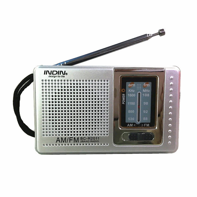Indin Portable Old Man Mini Radio FM Player Walkman