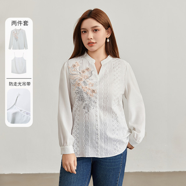 Xianli Show Large size women's clothing 2024 spring new niche literary ...