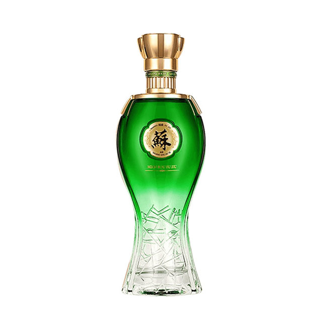 Shuanggou Sujiu Lusu 52% 480ml*2 bottles of strong-flavor liquor has a soft taste