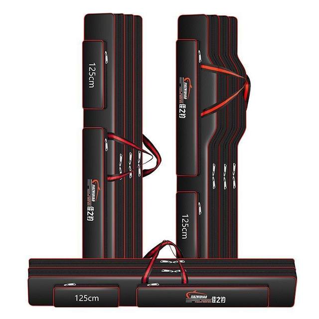 Fish bag fishing gear bag three-layer multi-functional fishing rod bag rod bag new storage bag ...