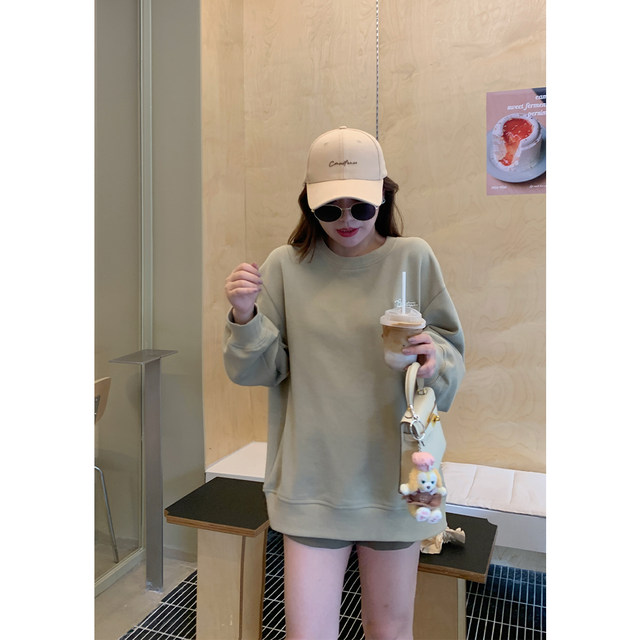 Zozo's little man cute age reduction cartoon round collar sweater ...