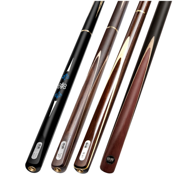 Chinese-style black eight billiard cue small head weighted ball room ...