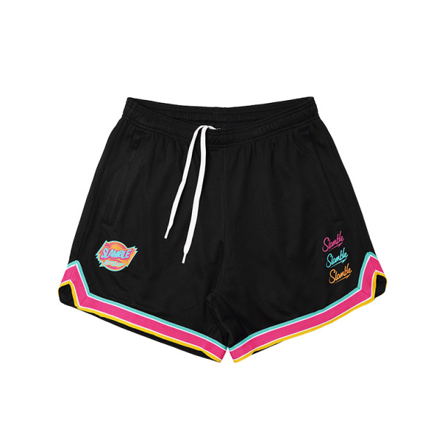 SLAMBLE summer American shorts double -layer net zipper pants pants ...