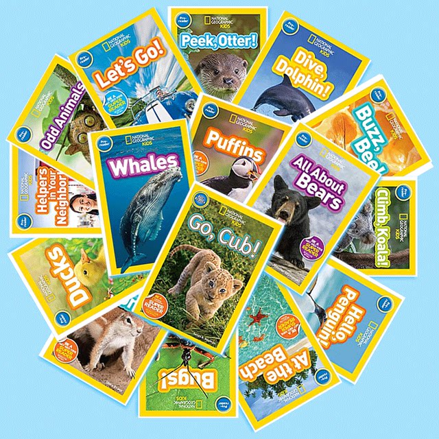 National Geographic Children's Edition English Grading Reading Level 1 ...