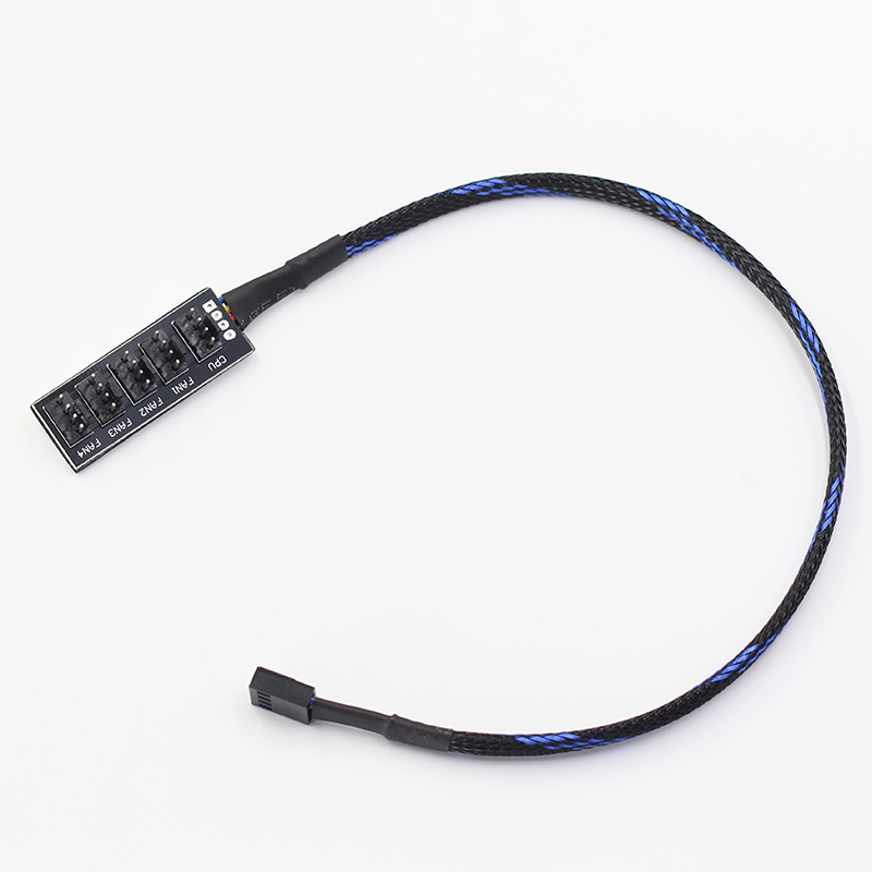 Long You PWM Fan Hub - 4-Pin към 5-посочен разделител
