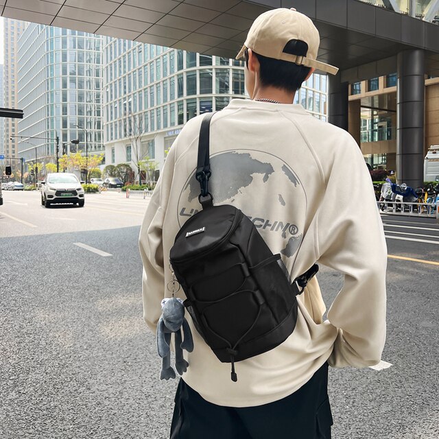 2024 new style backpack large capacity trendy brand men's outing travel ...