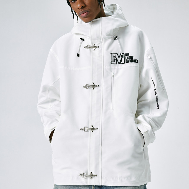 MEDM trendy brand aircraft button jacket men's spring and autumn new ...