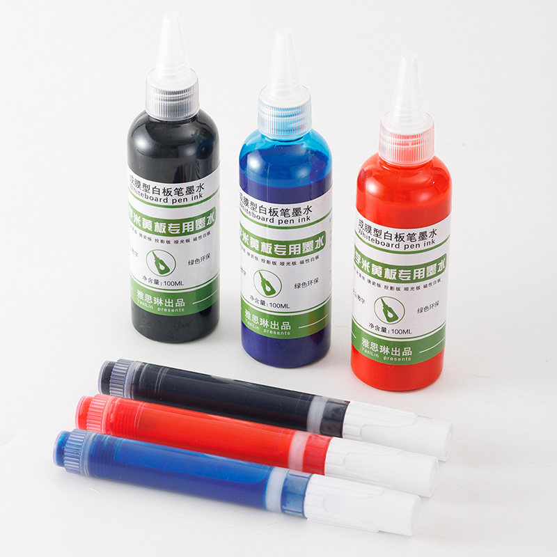 Yasilinyasilin IELTS Whiteboard Pens - 10 Pack - Black, Red & Blue