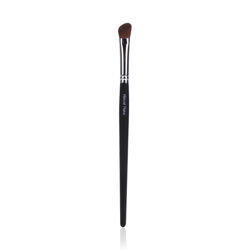Brocha de Sombras Biselada de Pelo de Caballo Natural Maker