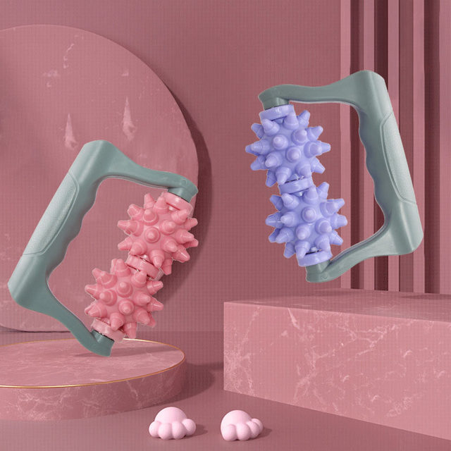 Mace roller leg massage stick hand-held calf massage roller hand-held ...