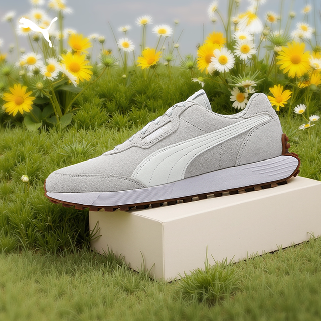 PUMA men's and women's retro color matching lightweight grip casual ...