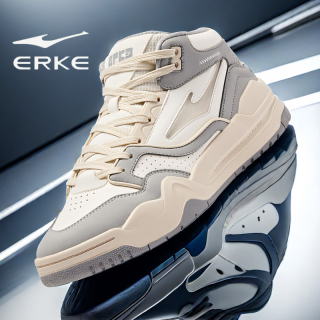 Hongxing Erke men's shoes 2025 spring and summer new men's high-top ...