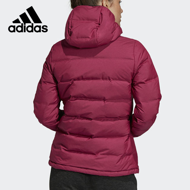 Adidas/Adidas official authentic women's winter warm fashion hooded ...