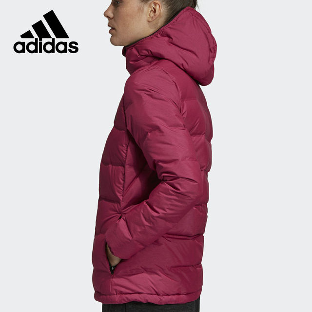 Adidas/Adidas official authentic women's winter warm fashion hooded ...