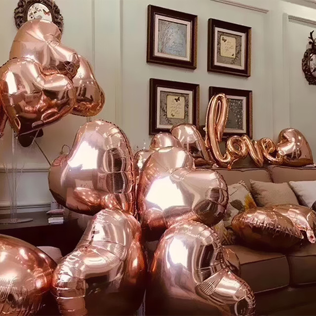 Confession Balloon Package LOVE Heart Shaped Valentine's Day Creative ...