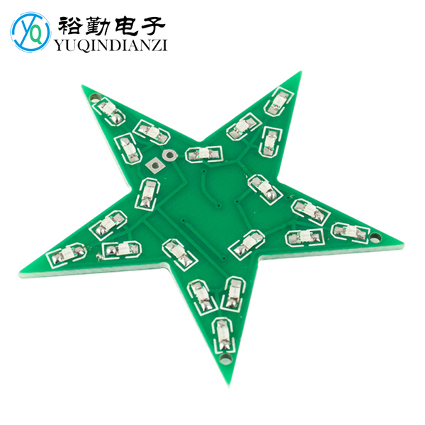 Star-Shaped Five-Pointed Star Breathing Light Kit With LM358 Patch ...